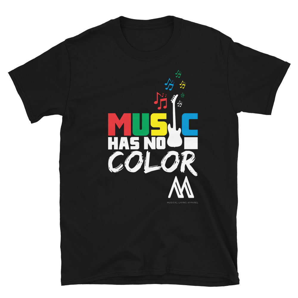 MUSIC HAS NO COLOR "Black" – Musical Living Apparel